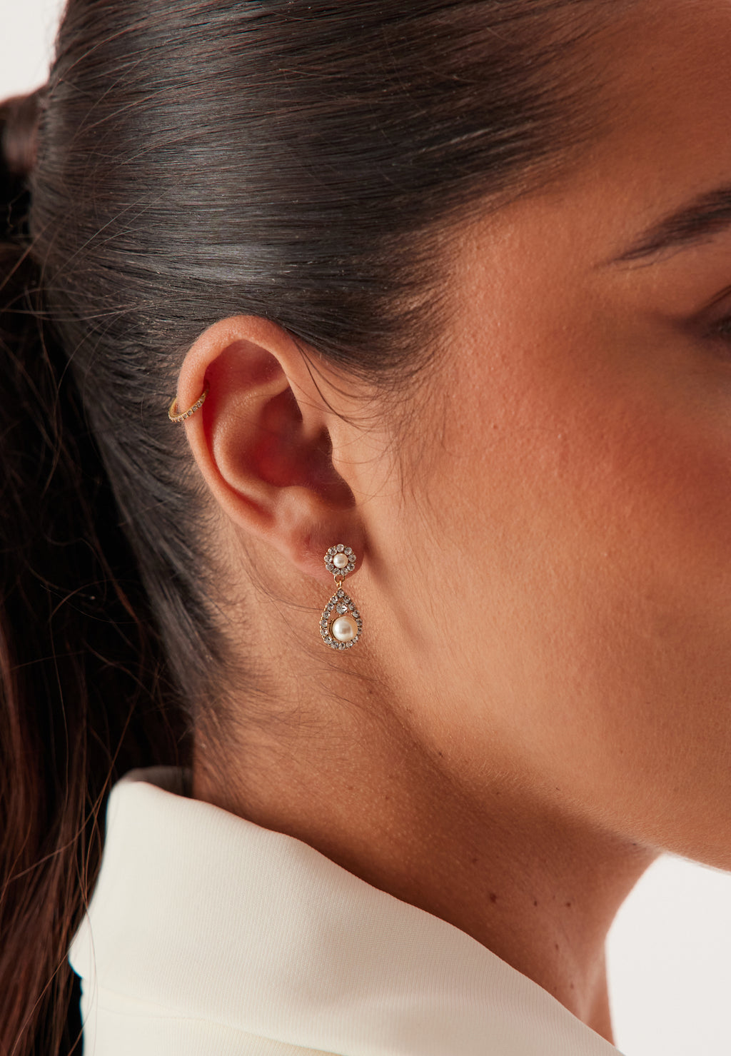 Lily and rose - Petite Sofia Pearl Earring – Bubbleroom